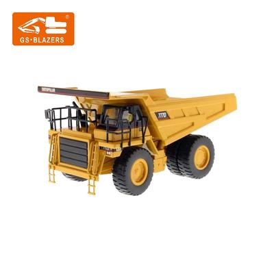 适用卡特777D大型矿用运输车翻斗自卸车工程车模型85104C