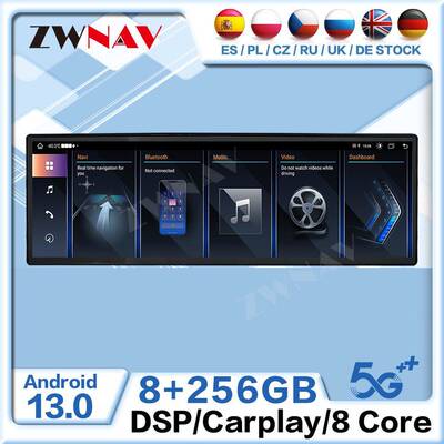 适用于BMW6SeriesE63E642004-2009宝马6系升级屏安卓导航仪