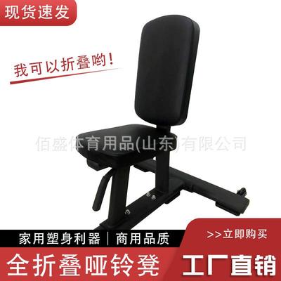 商用罗马凳可调哑铃凳腹肌板牧师凳罗马椅推肩凳高位下拉健身器材