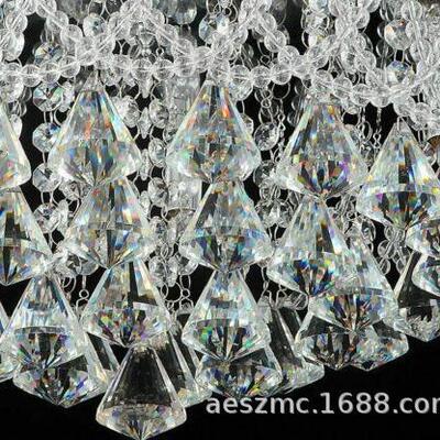 过道水晶灯走廊灯ld卧e室灯圆厅形创意吸顶灯小客厅门85052灯玄关