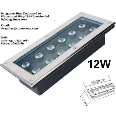 七彩条形地埋灯4W1米线长方条长户外嵌入式AVD埋条地灯2室外
