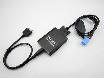 雅途乐车载ipod连接器数码盒-适用于雷诺8pin-梅甘娜/风景/拉古娜
