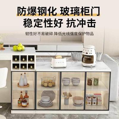 Rt轻户奢吧台桌现代简约家用客Y5PMQ4EGd厅岩板小型中岛台桌餐实