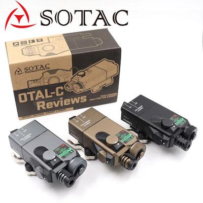 SOTAC金属OTAL-C绿镭射快拆指示器IR镭射PEQ真数L3插口