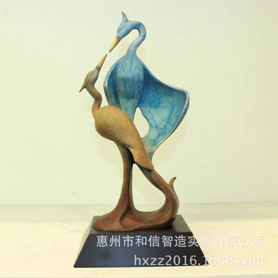 惠州和信工厂专注金属工艺品生产大型雕塑摆件支持金属类订制