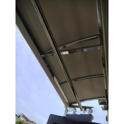 不锈钢雨棚户外车棚别墅家用阳台门头庭院屋檐防雨窗户雨搭遮阳棚