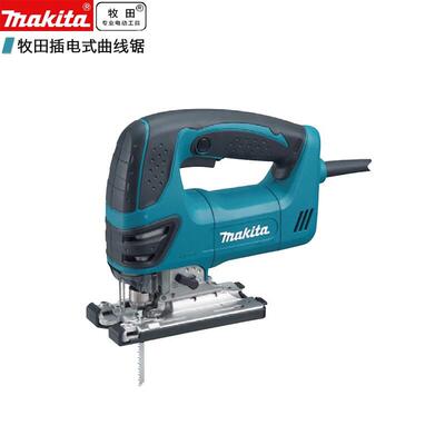 牧（MAKITA4350FCT曲电线锯田多功）能小型切割466机曲线锯木工锯
