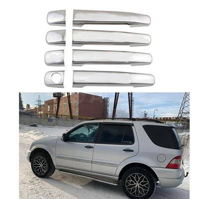 适用于奔驰1998-2005ML300W163W202W208W210拉手门把手电镀