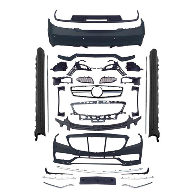 适用奔驰CLS63AMGCLS300CLS350前后杠机盖全车套件改装大包围
