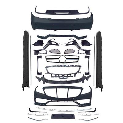 适用奔驰CLS63AMGCLS300CLS350前后杠机盖全车套件改装大包围