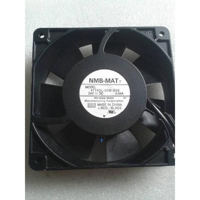 原装NMB1202524V0.64A4710SL-05W-B5612厘米铝框耐高温风扇