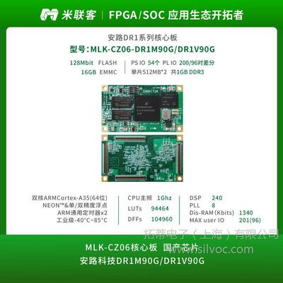 米联客FPGA+ARM双核64位核心板