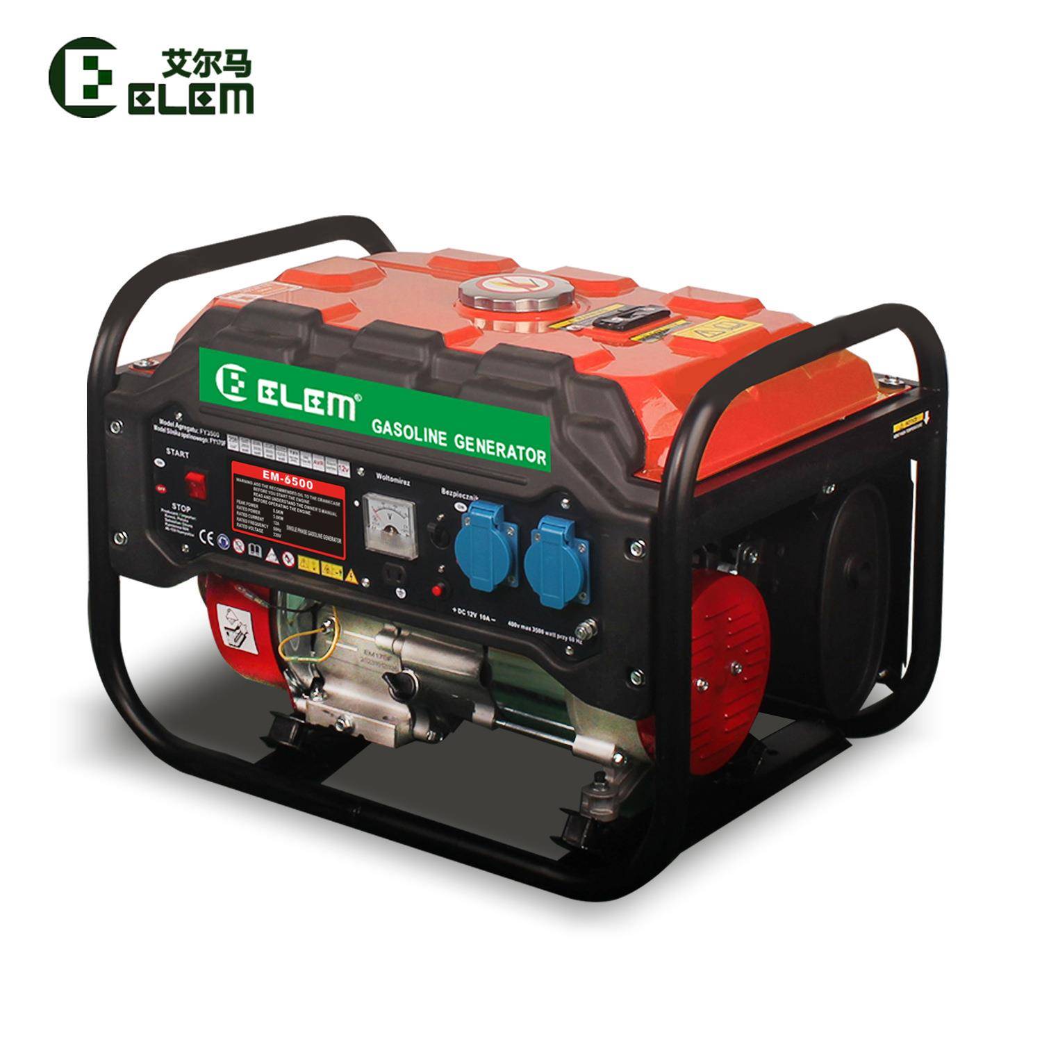 户外便携汽油发电机组2000瓦2KW2800w220v小型3kw3千瓦220伏单相