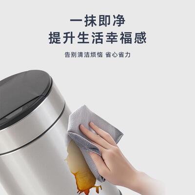动轻奢高智能档家用厨房客卧室卫CXR生间厕所电带盖垃圾桶感应厅