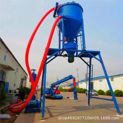 粉料出负库压抽吸机石灰石粉200气动输灰输机茨风机气力罗送机