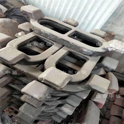 矿用刮板机锻造日字环111S0119转载机中部槽连接环模锻热处理