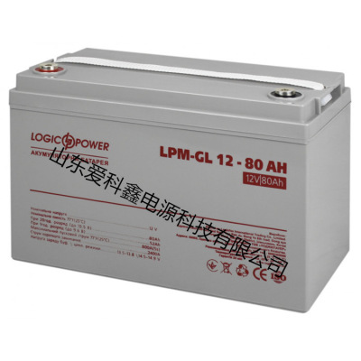 Logicpower蓄电池LPM-GL12-80AH12V80AH船舶UPS直流屏铅酸电池