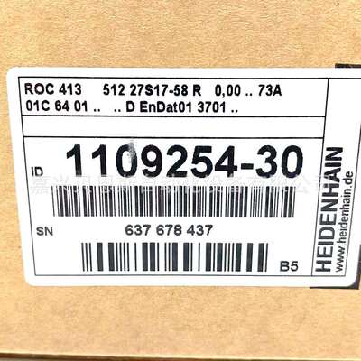 ROC413 512 27S17-58 ID1109254-30/311830-01海德汉原装编码器