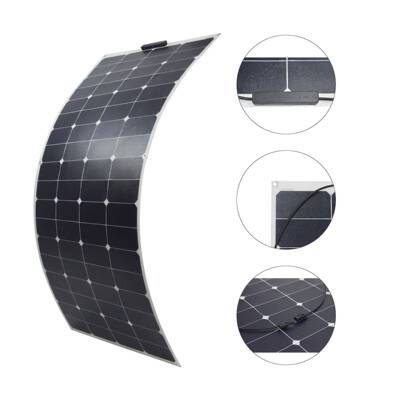 柔性太阳能板Sunpower太阳能电池光伏发电板车顶轮船太阳能