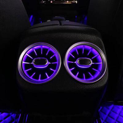 奔驰GLBGLA全车氛围灯喇叭氛围灯发光64色蜗轮LED专改装汽车用品