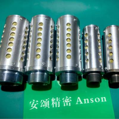 筛板式消声器FXS2a-L10/15/20/25/32/40/50金属铜网消声器无锡产