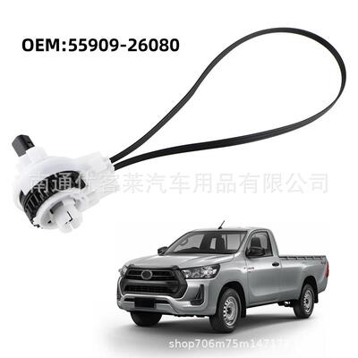 适用丰田海拉克6斯27491vgio加热控制线55909-2080空气混合阻于尼