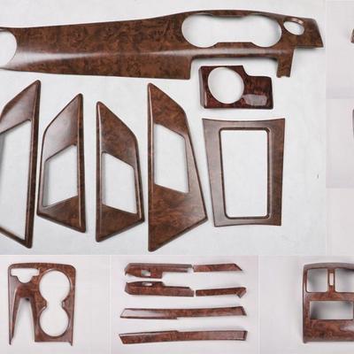 13-15款GLK200/260/300碳纤维内饰改装中控防刮贴片无损