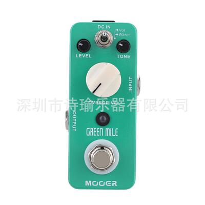 魔耳MOOER迷你电吉他GreenMileTS808TS9过载单块效果器