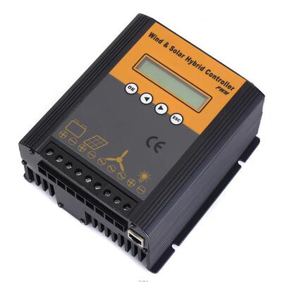 200W40W500W60发0W0太风力电机阳能风光互补路灯控BTU制器