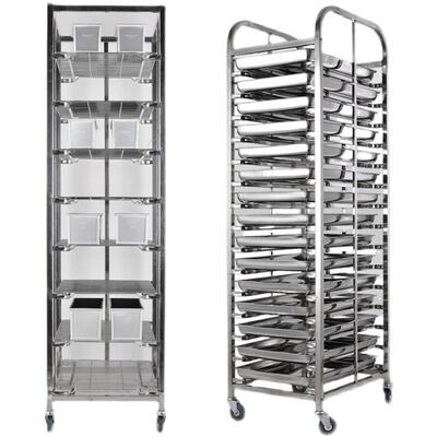 加厚不装锈钢烤盘架子车多层可移动拆烘焙包6XN6mnSc蛋糕面冰箱架