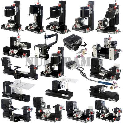 TZ16000MZG60W金属16合1迷你车床带弓臂弓臂机床套件