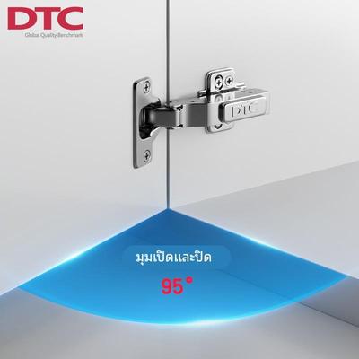 DTC东泰厚门铰炼C81全阻尼三段力脱卸液压缓冲25厚衣柜橱柜门合页