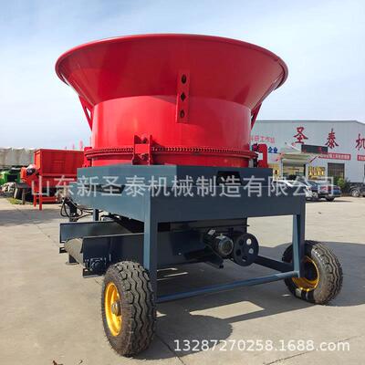 圆盘式秸秆粉碎机切玉米捆秸秆旋HEX机小麦水稻秸粉碎草秆破碎