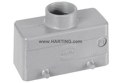 19300101421hartingHAN10B双扣上壳顶出线HAN10B-HTE-M25