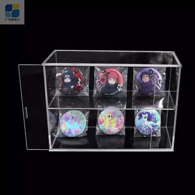 谷子吧唧书桌893面收周纳盒整盒透明徽章展示桌理面边徽章谷子展