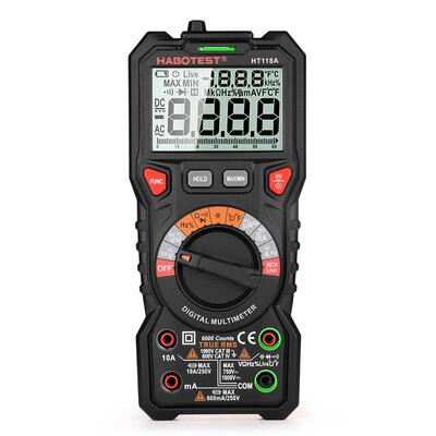 华博自动量程数字万用表HT118A/C/D