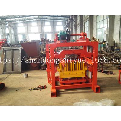 专业生产制造各种水泥制砖机设备QTJ4-40型空心砖机