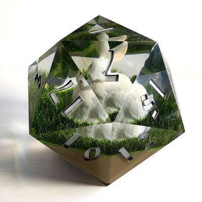 热销树脂骰子DND骰子D2078MM大骰子龙与地下城dice