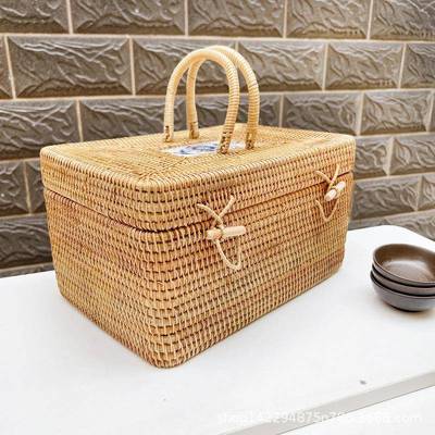 越南秋藤天品然纯手收工藤收TB-160纳箱茶道配件收编纳箱物纳整理