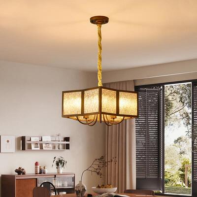 中古风轻简约卧室餐厅吊楼美式复古56028客厅民宿酒灯店奢走廊过