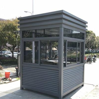 钢结安构成岗亭保亭户外小区门卫班室值商场车库停车MUS品收费安