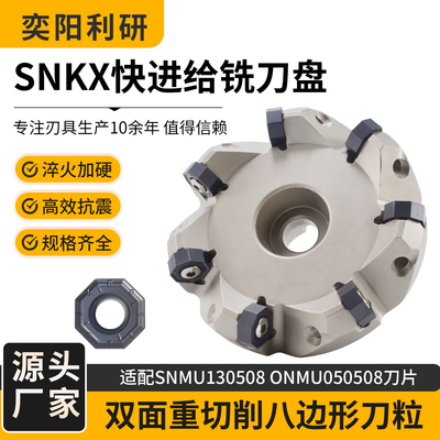 SNKX快进给双面铣刀盘
