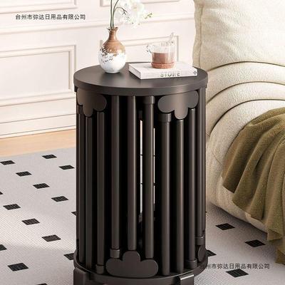 六张全实木椅子叠放矮边几家用TTE圆凳组可合茶叠几餐桌叠折叠凳