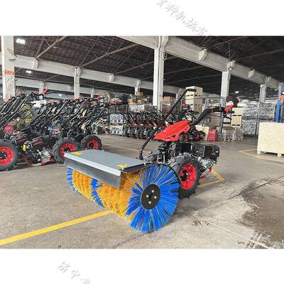 雪抛雪推雪三推功能雪车厂区雪积清扫扫车毛刷式汽82571油推雪车