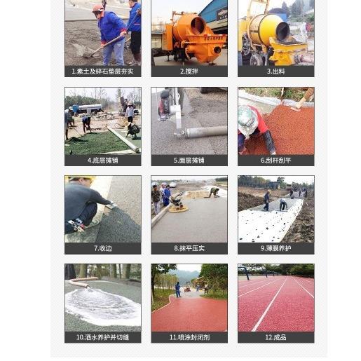 东厂家现货山剂直供透水混凝土胶增结强胶结料彩色透水地坪