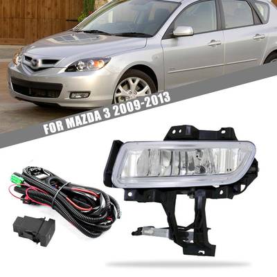 适用101112年款马自达3前雾灯总成老款M3日间行车灯前保险杠灯