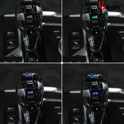 适用宝马新X3X4X5X6X73系4系8系Z4ix3i4改装水晶档把排挡头