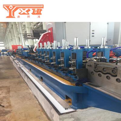 自动焊管生产线方管38908产机器高速焊生管机焊管率机成品高