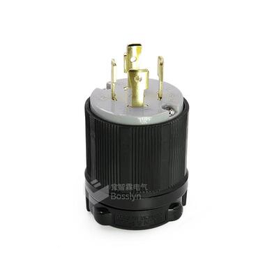 NEL15-30AP美式灯具插头美加M拿大电梯接线插头美86562国规防松插