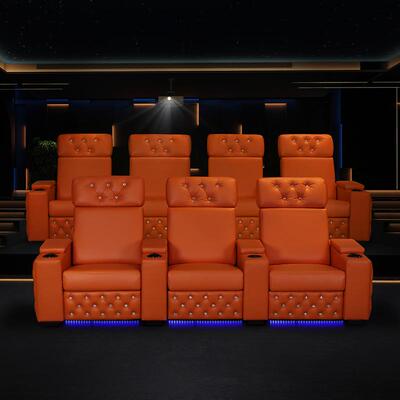 205款别墅家庭新电影院沙发私人影音2厅室高72317端智能影视躺座